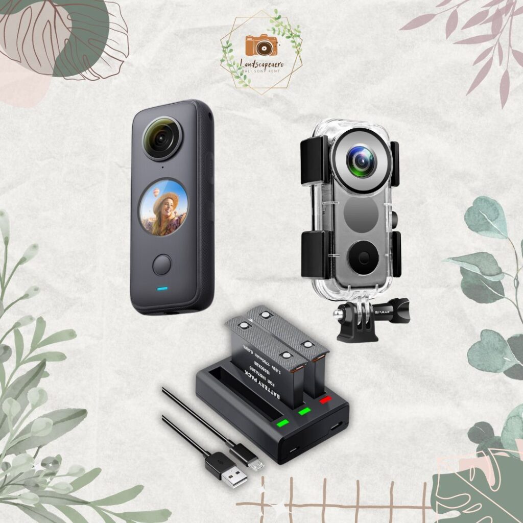 Insta 360 One X2 (Combo) - Bali Sony Rent - Landscapeaero